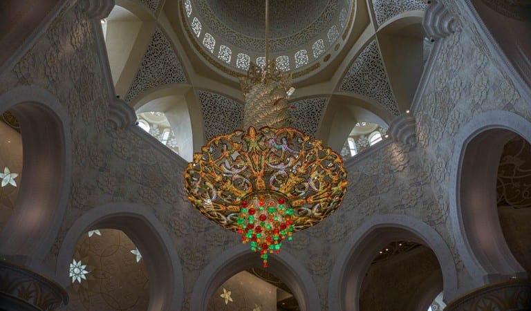 Sheikh Zayed Moskee in Abu Dhabi