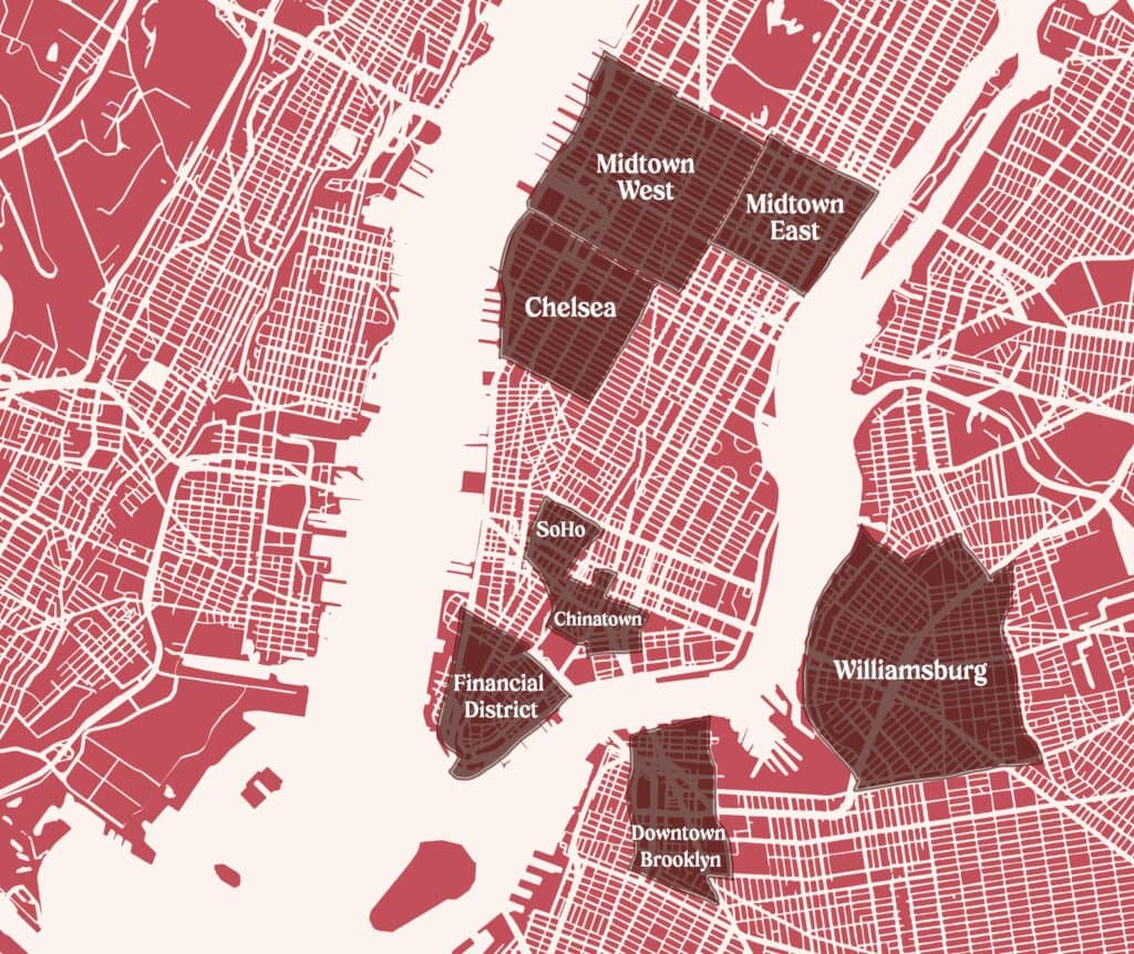 8x de leukste wijken in New York: tips waar te verblijven